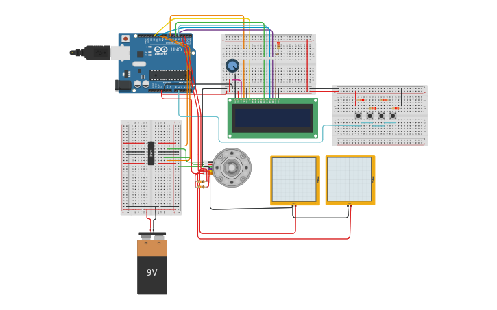 Circuit design 8.4.9.PID motor kontrol – 6 - Tinkercad