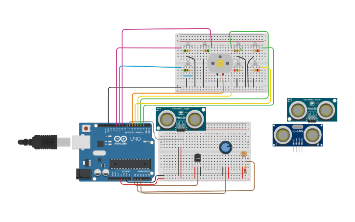Circuit design Mini Project | Tinkercad