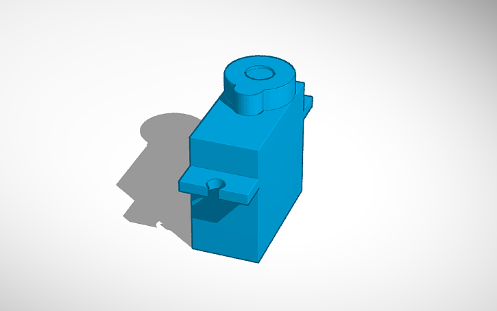 3D design Micro servo 9g - Tinkercad