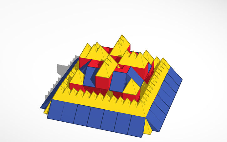 3d Design The Layer House Tinkercad