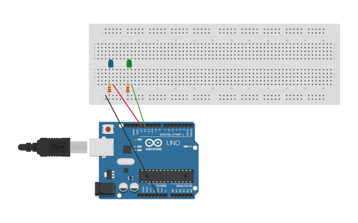 Circuit design QUESTÃO 2 - Tinkercad