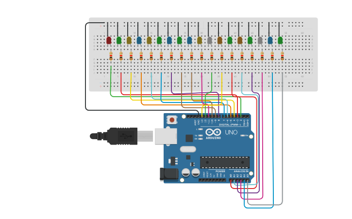 Circuit design CASO PRACTICO DE LA S6 - Tinkercad