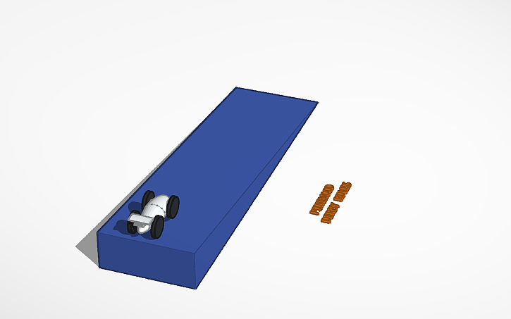 3D design Pinewood Derby Bullet - Tinkercad