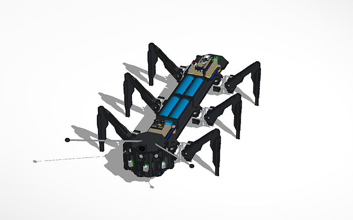3D design Ant Robot V3 - Tinkercad