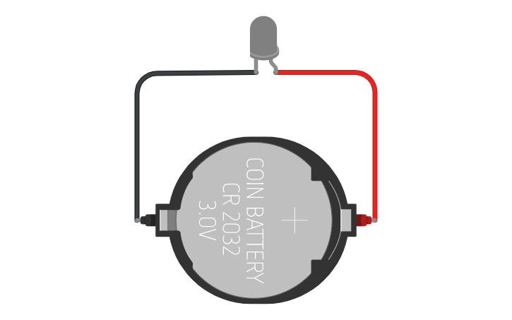 Circuit Design Светодиод Tinkercad
