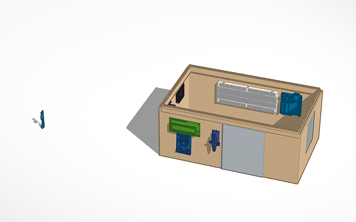 3D design Copy of Integrated Home Automation System - Tinkercad
