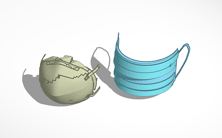 3D design Mask Design - Tinkercad