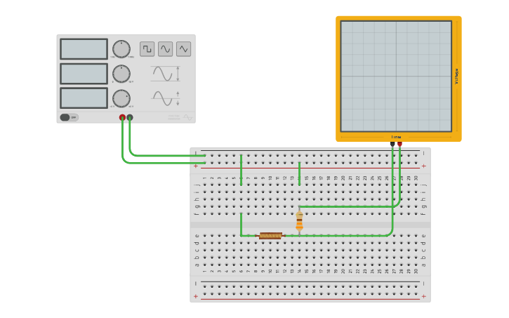 Circuit design Circuito RL (AC) - Tinkercad