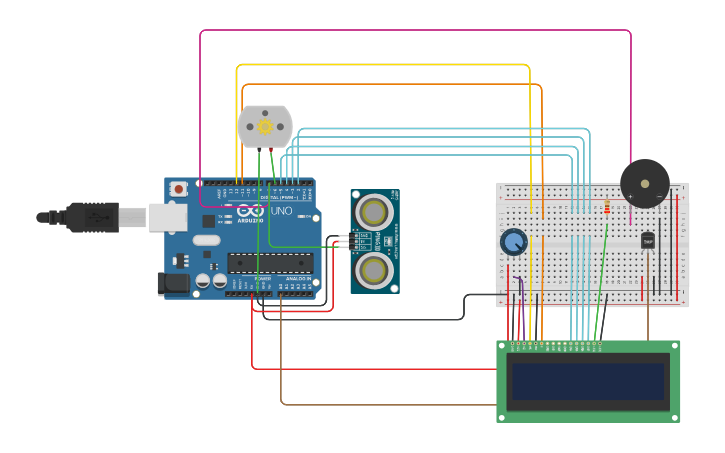 Circuit design hand sanitizer | Tinkercad