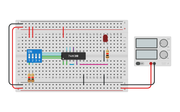 Circuit Design Or Gate Using Nand Gate Only Tinkercad