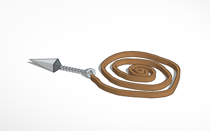 3D design Scorpion rope spear - Tinkercad