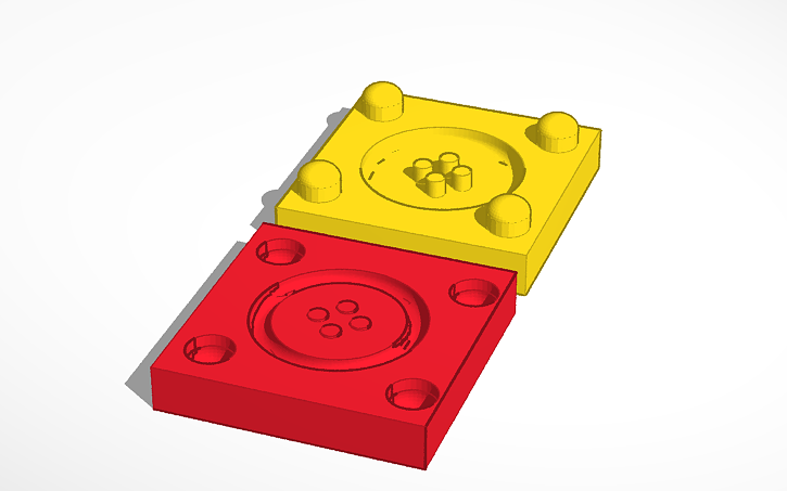 3D design Pants_button_mould | Tinkercad