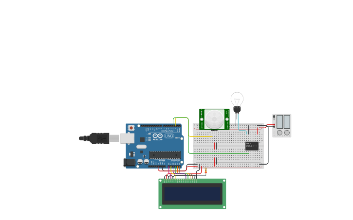 Circuit Design Laboratorio 3 Medición Primer Montaje Tinkercad
