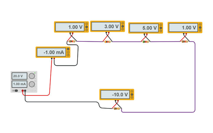 Circuit design actividad 4 - Tinkercad