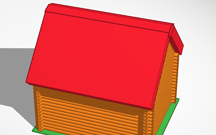 3D design Dog house - Tinkercad