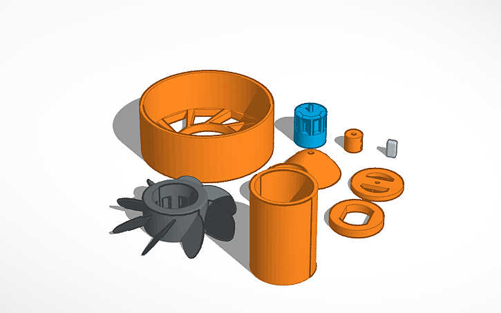 3D design ROV_propeller_v2_kit - Tinkercad