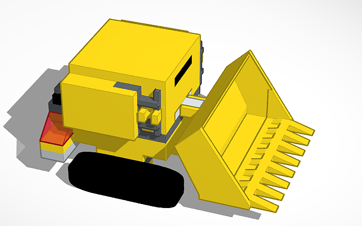 3D design transformers: scoop - Tinkercad