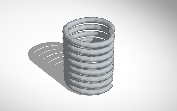 3D design Spring - Tinkercad