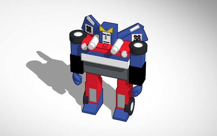 3D design Transformers Smokescreen - Tinkercad