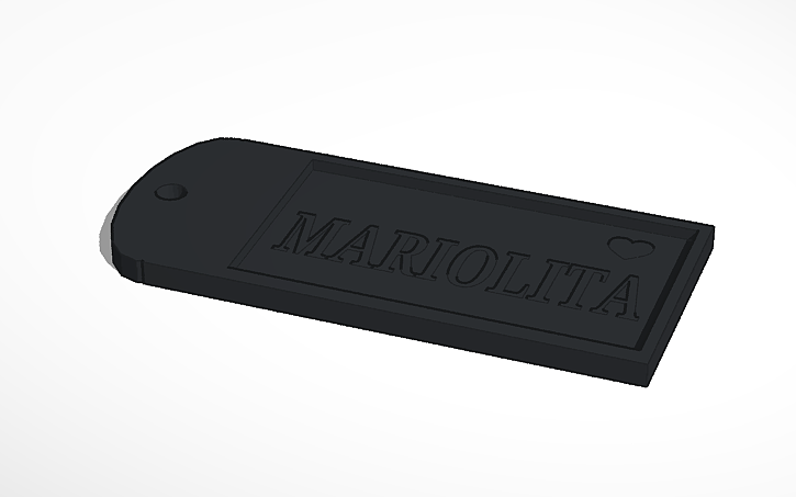 3D design mrp_keychain_31122 | Tinkercad
