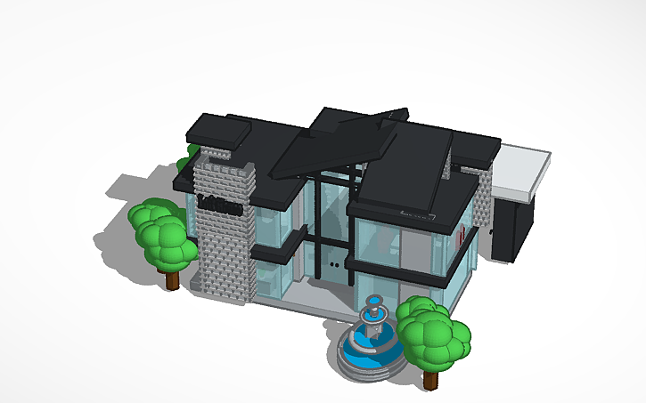 3D design Mansion - Tinkercad