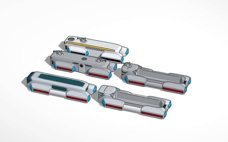 3d Design 21st Transport Shuttles Nc Tinkercad