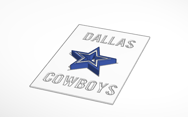 3D design COWBOYS | Tinkercad