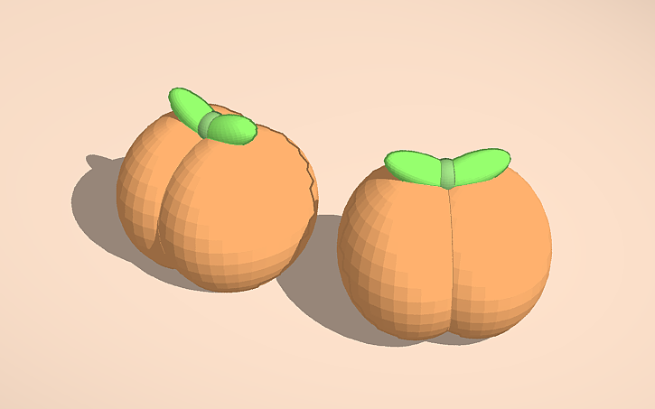 3D design Peachy! 🍑 - Tinkercad