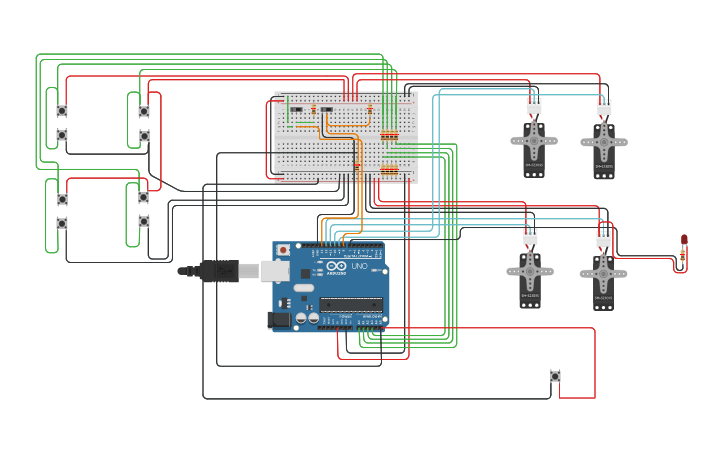 Circuit Design Automatic Power Window Tinkercad