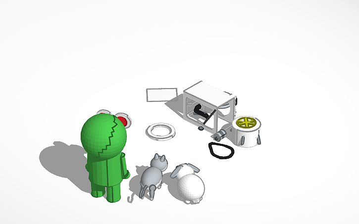 3D design Washing Machine Destruction #4 | Tinkercad