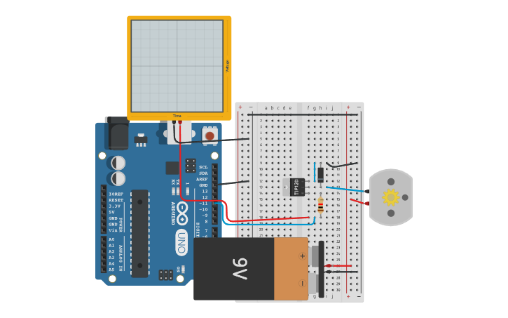Circuit design tarea 5 - Tinkercad