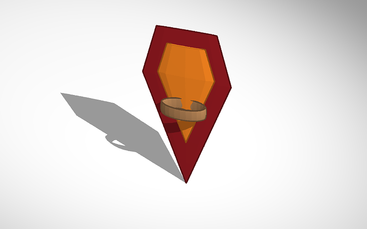 3D design Ruby Shield | Tinkercad