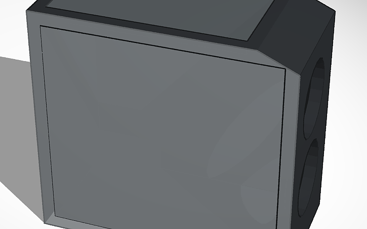 3d Design Computer Case Tinkercad