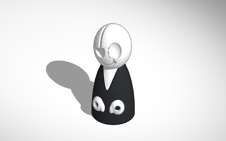 3D design Gaster undertale | Tinkercad