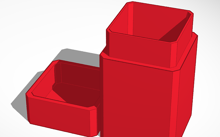 3D design Liberty Mint Quarter Case - Tinkercad