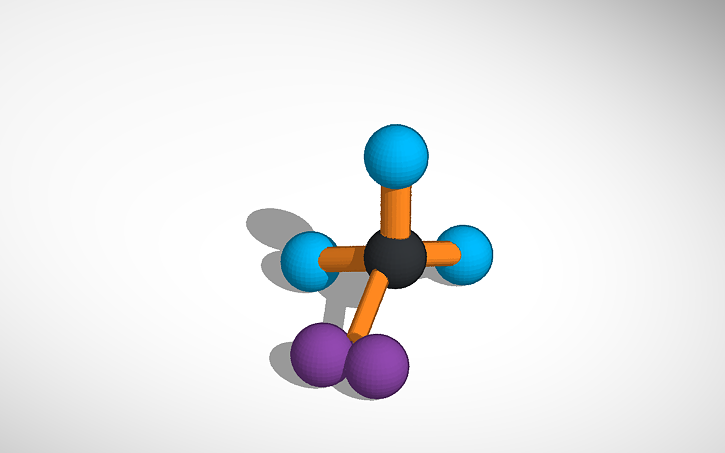 3D design Nitrogen Trihydride | Tinkercad