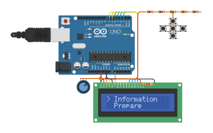 Circuit design Controller - Tinkercad