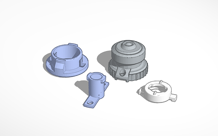 3D design Beyblade driver | Tinkercad