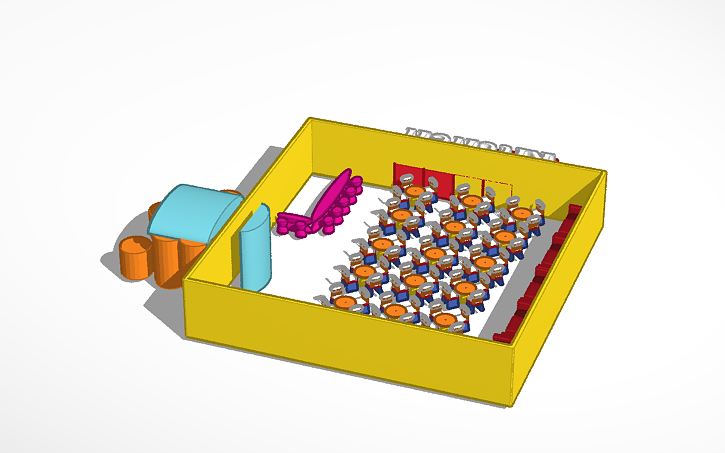 3D design magica restaurant | Tinkercad