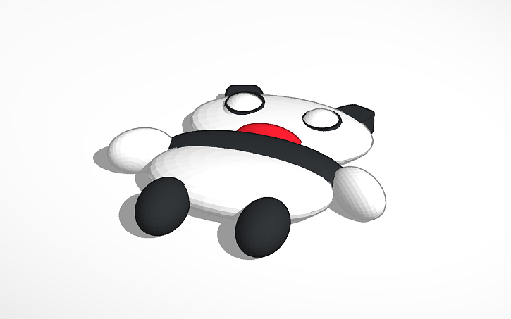 3D design Brett Stewart, Panda - Tinkercad