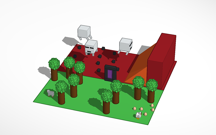 3D design MineCraft | Tinkercad