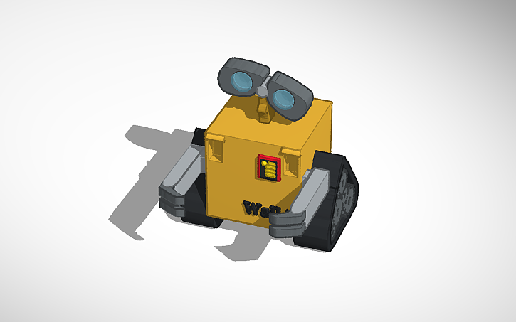 3D design Wall-E - Tinkercad