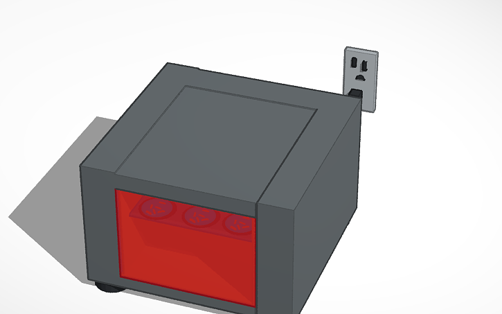 3D design Toaster Oven | Tinkercad