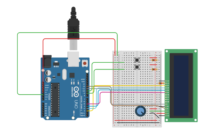 Circuit Design Quiz Game Tinkercad