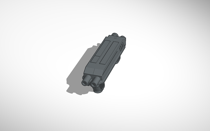 3D design blaster - Tinkercad