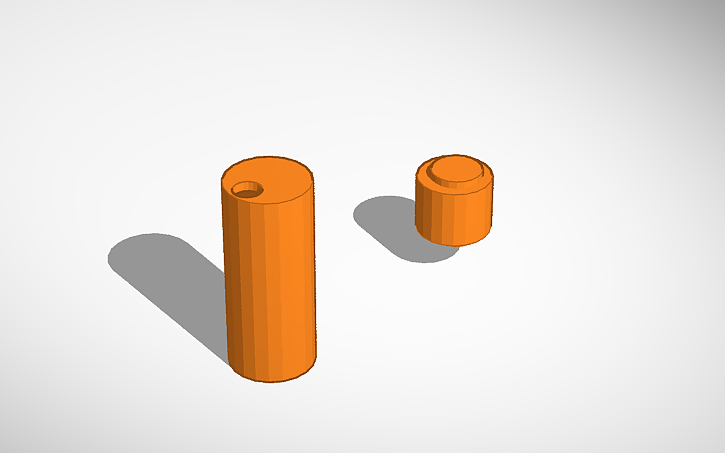3D design cherava body - Tinkercad