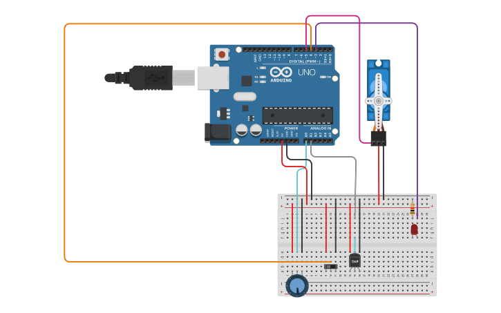 Circuit design 17B91A0576-sensors | Tinkercad