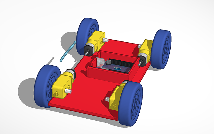 3d Design Arduino Car Tinkercad