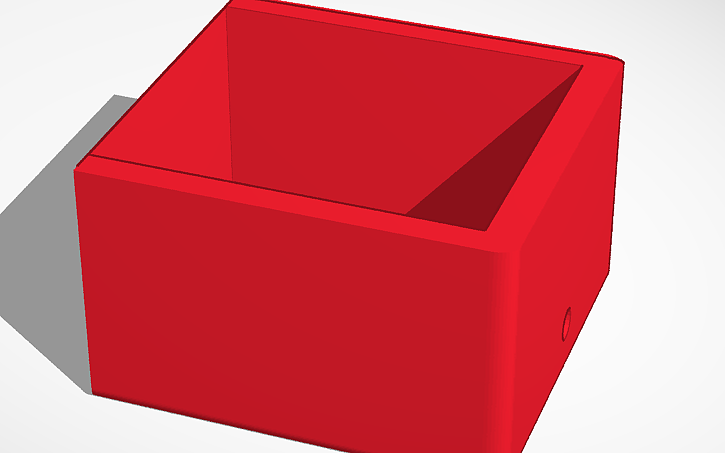 3D design water filtration system - Tinkercad