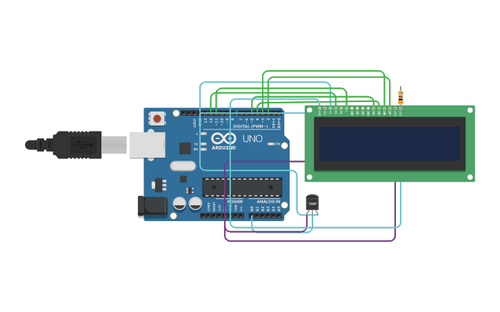 Circuit design Lab8 - Tinkercad